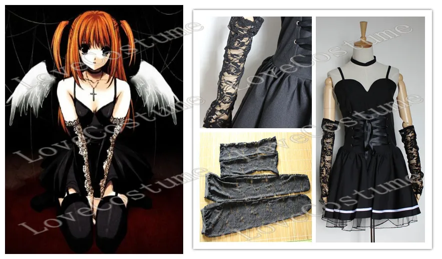 Disfraz de Death Note, traje de Cosplay, a medida|costumes gothic ...