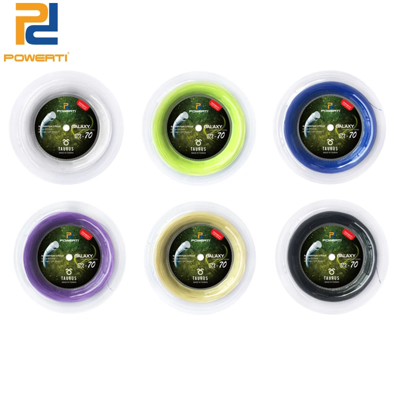 Powerti 200m carretel raquete de badminton corda alta flexibilidade ...