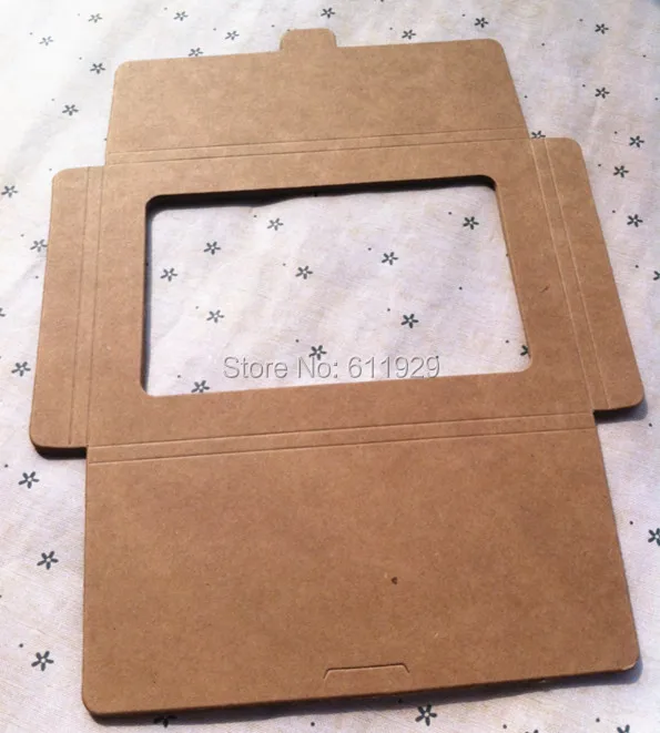 Free Shipping Blank Kraft Paper Postcard Envelope 15.0x10.5x0.5cm/gift ...