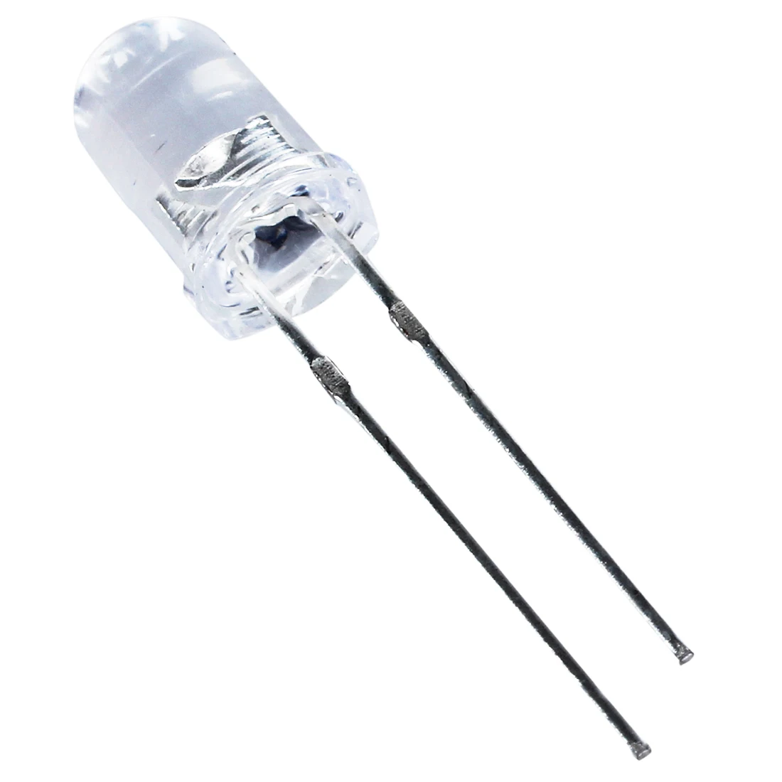 50 Pcs 5mm Round White LED Light Emitting Diode Lamps|LED Bulbs & Tubes ...