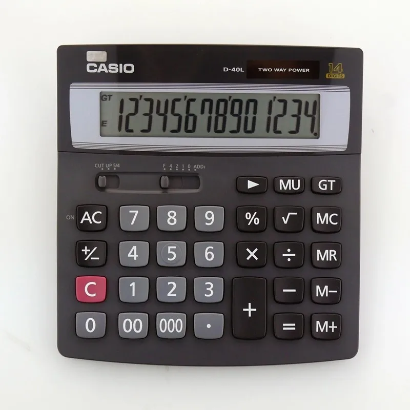 CASIO Casio D 40L office business computer wide body large screen ...