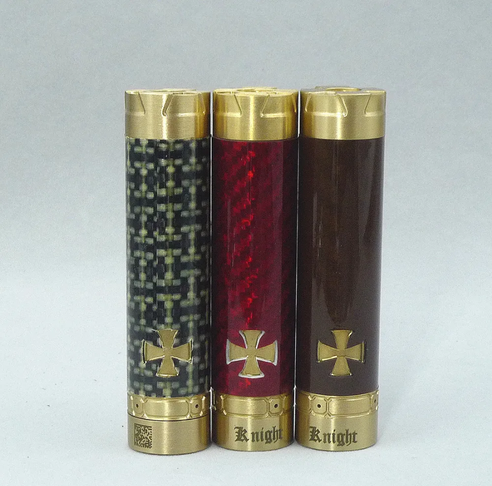Carbon Fiber Knight Vaporizer Vapor Vape Mechanical Mod 18650 Battery ...