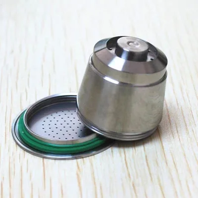 Stainless Steel Metal Nespresso Machine Compatible Capsule Refillable ...