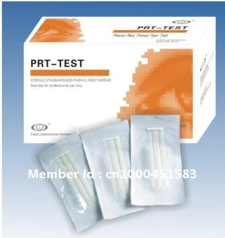 phenol red thread tear test (PRT test, comparable to Zone Quick)|thread ...