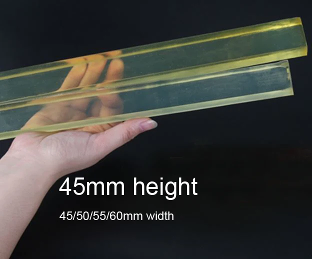 45mm height Polyurethane square bar square PU rod RUBBER SPRING Elastic ...
