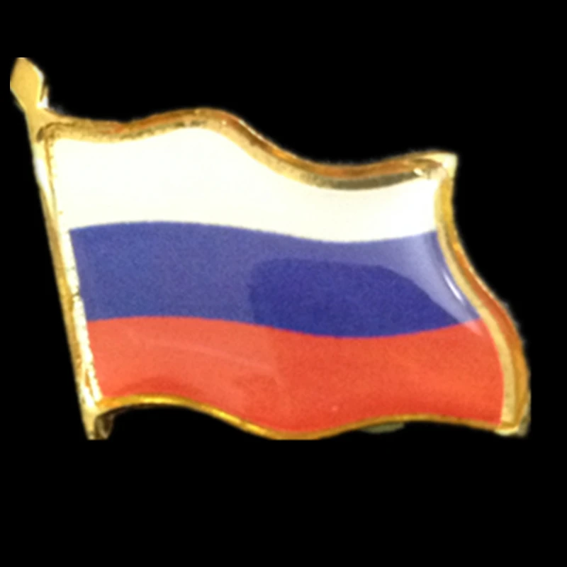 High Quality Russia Flag Lapel Pins.Russian Emblem Medal of army badge ...