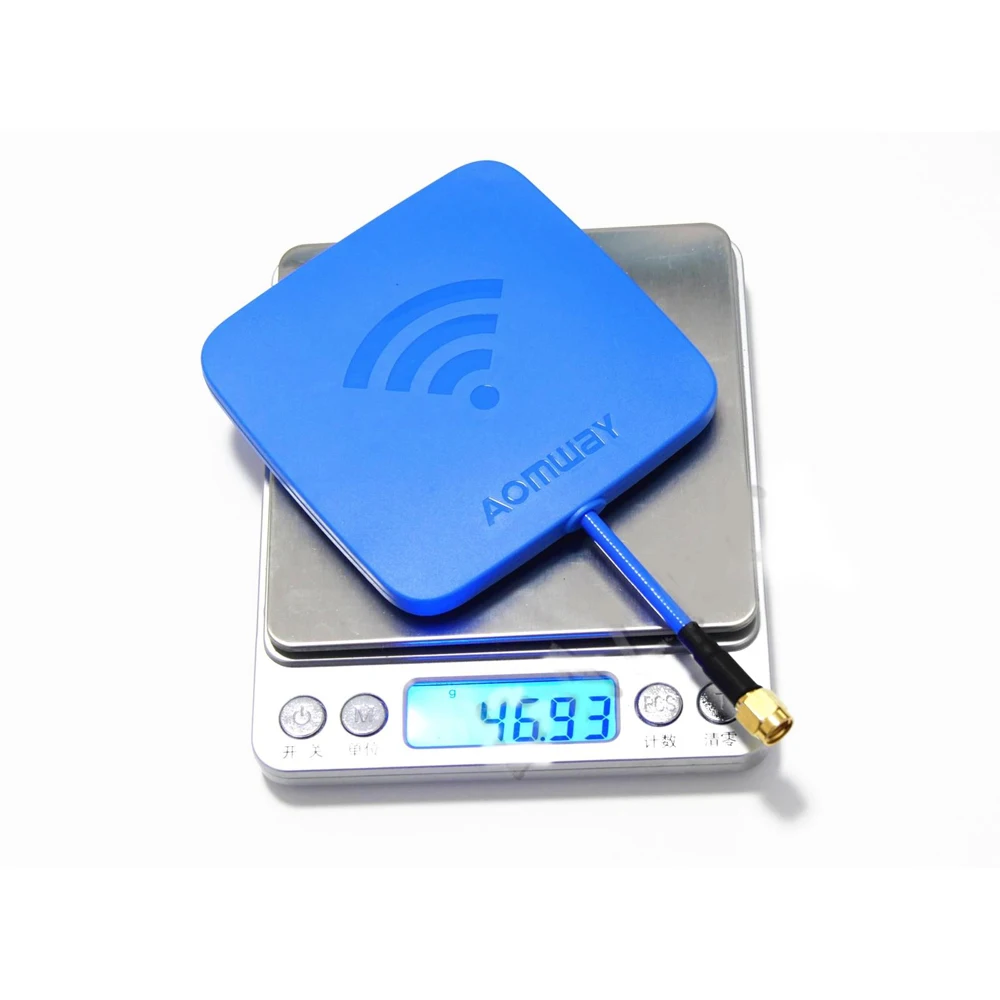Aomway 5,8 GHz 14dBi плоская антенна с высоким коэффициентом усиления Направленная антенна SMA ...