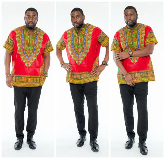 Custom African Shirts Man Dashiki Print Tops Traditional African ...