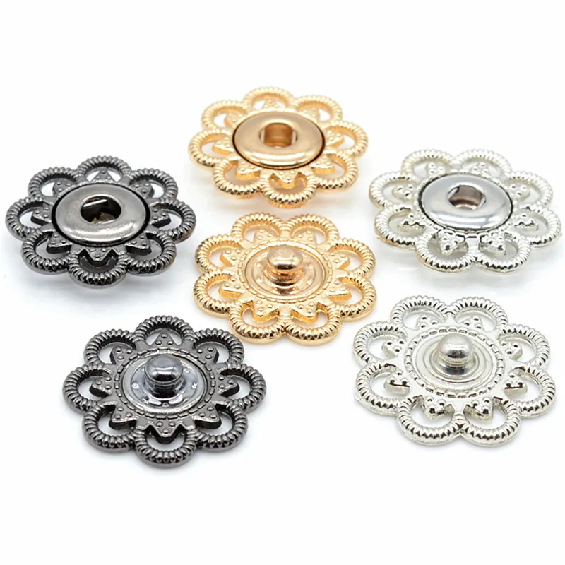 High-quality-Flower-pattern-figure-5-pairs-snap-botton-charm-for-18mm ...