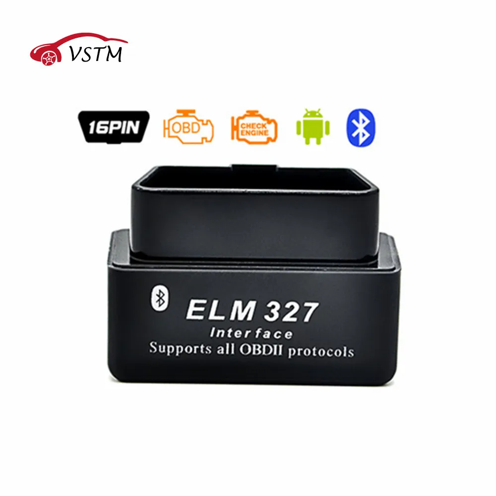Купить П2.1 elm327 по мини вяз 327 Bluetooth версии v2.1 elm327 по OBD ...