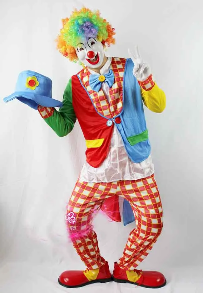 Aliexpress.com : Buy Free shipping,Cosplay adult Clown Costumes,clown ...