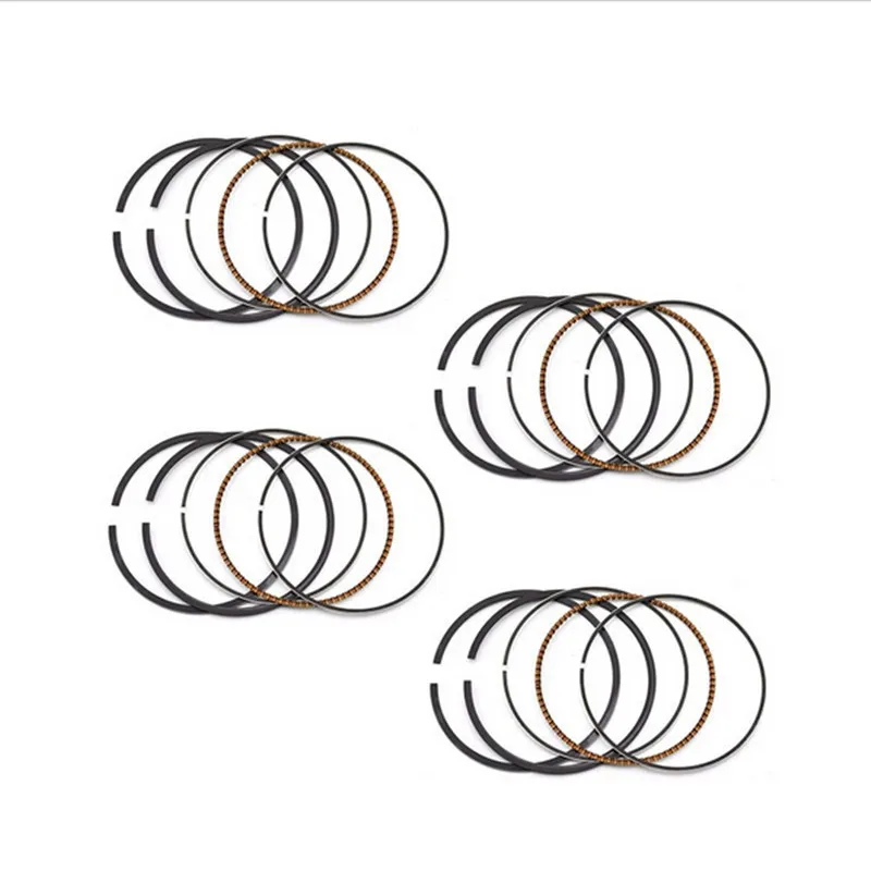 4 Pcs Motorcycle Engine Parts Std Bore Size Piston Ring For Honda ...