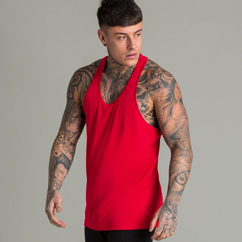 Muscle guys New Bodybuilding Tank Top Men Gyms Stringer Fitness ...