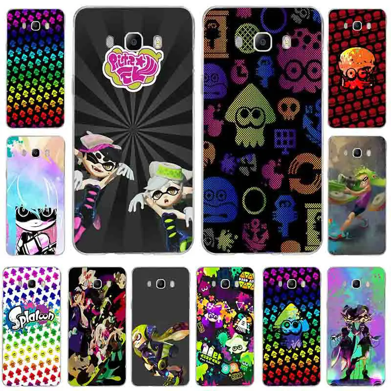 Hot Splatoon 2 Painting Soft TPU Silicone Mobile Phone Cases for ...