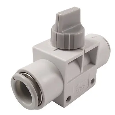 VHK2-12F-12F 12mm OD Air Tube Push in Quick Connector Pneumatic Hand Valve