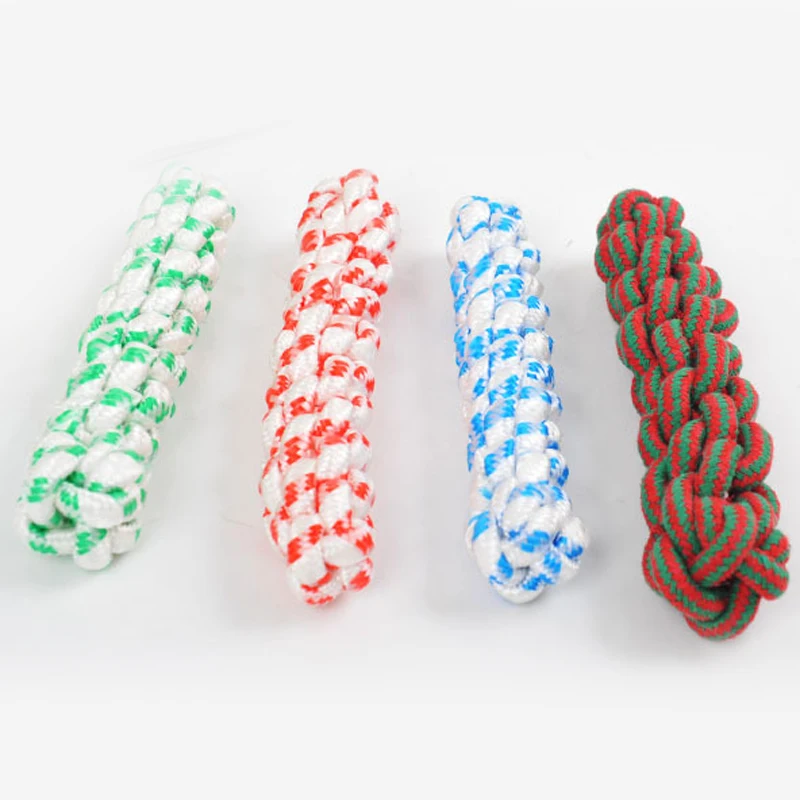 2 pcs Pet Dog Biting Toys Small Large Dogs Molars Pet Chewing Cotton ...