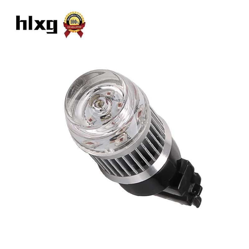 HLXG 2PCS T20 7440 LED Bulbs White/Red/Yellow Auto Car Turn Signal Back ...