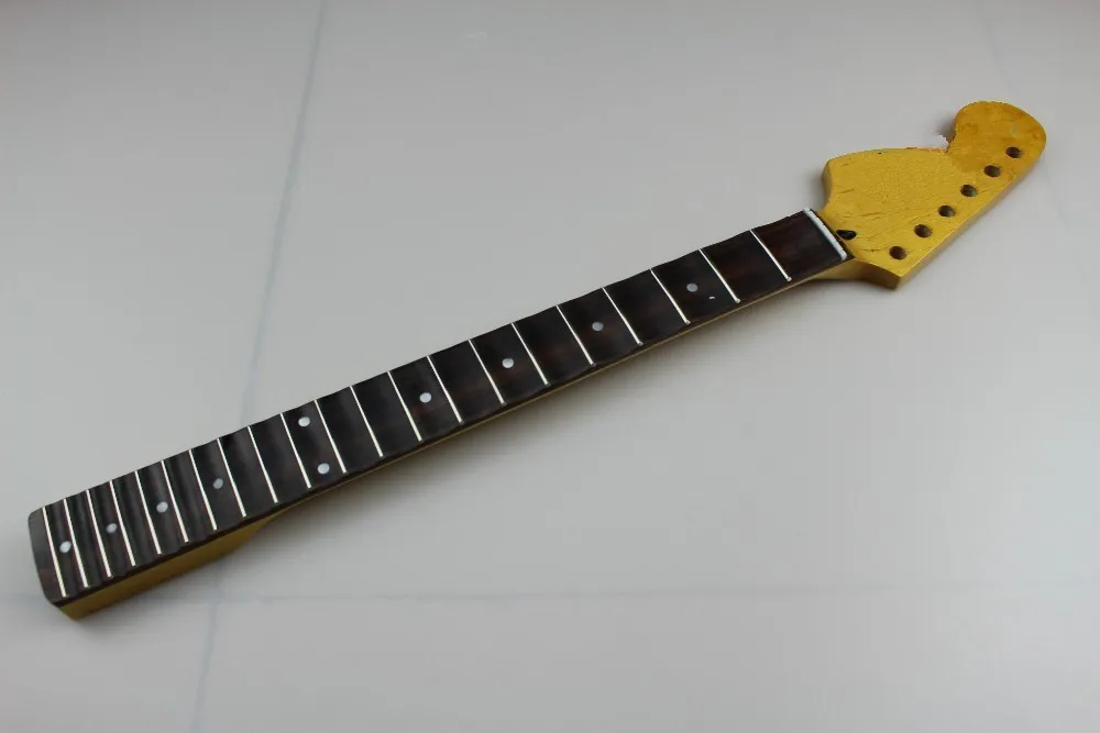 21 Frets Inlay Dots Reverse Headstock Electric Guitar Neck Rosewood 21-frets-inlay-dots-reverse-headstock-electric-guitar-neck-rosewood
