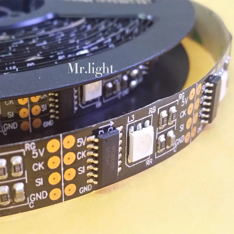 Non Waterproof 5m Ws2801 Led Stripraspberry Pi Control Led Striparduino Development Ambilight