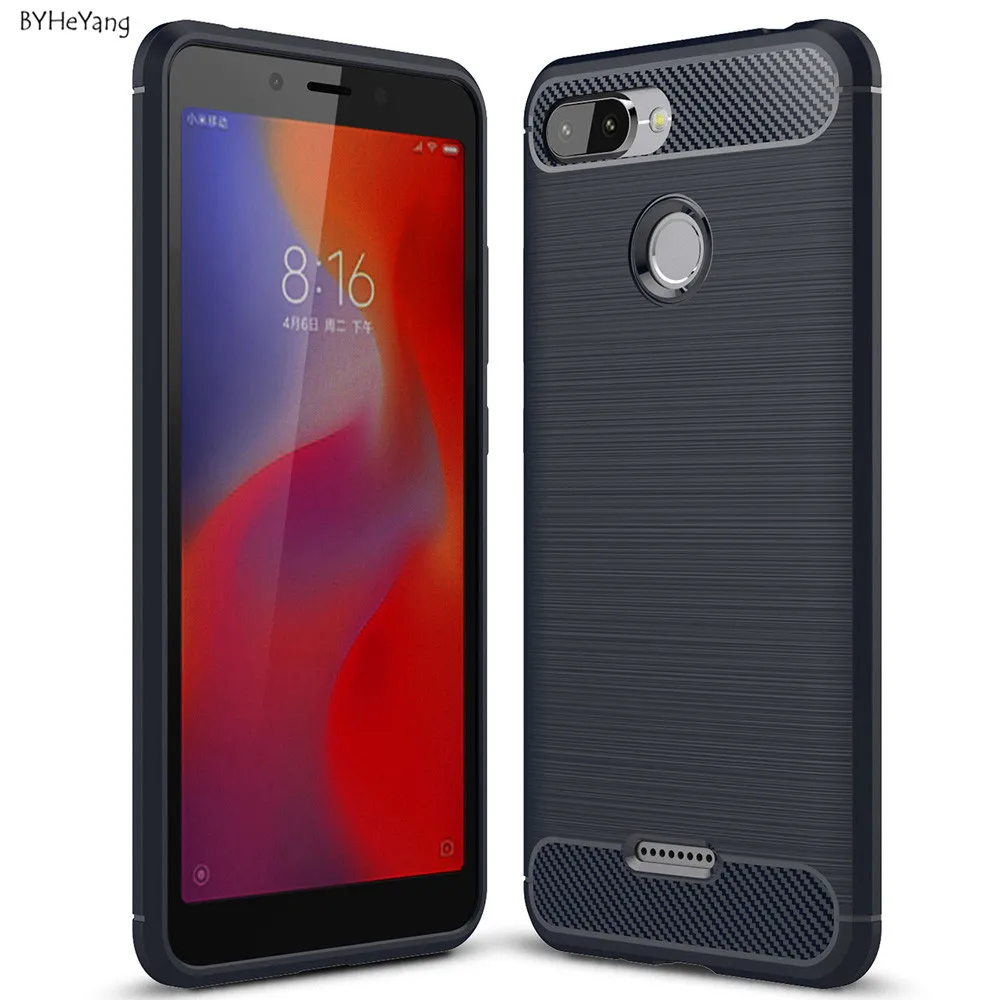 BYHeYang For Xiaomi Redmi 6 Case redmi 6 Cover 5.45inch Soft Silicon ...