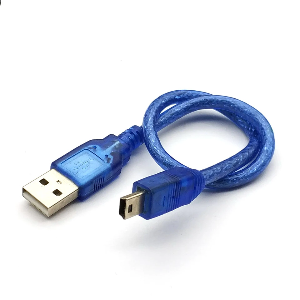 Mini USB to USB data lines USB2.0 T mouth short 0.30 meters long-in ...