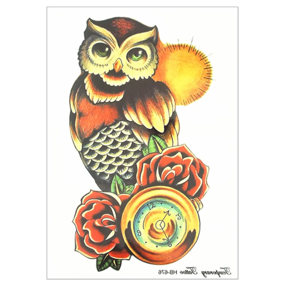 American Traditional Owl Flash