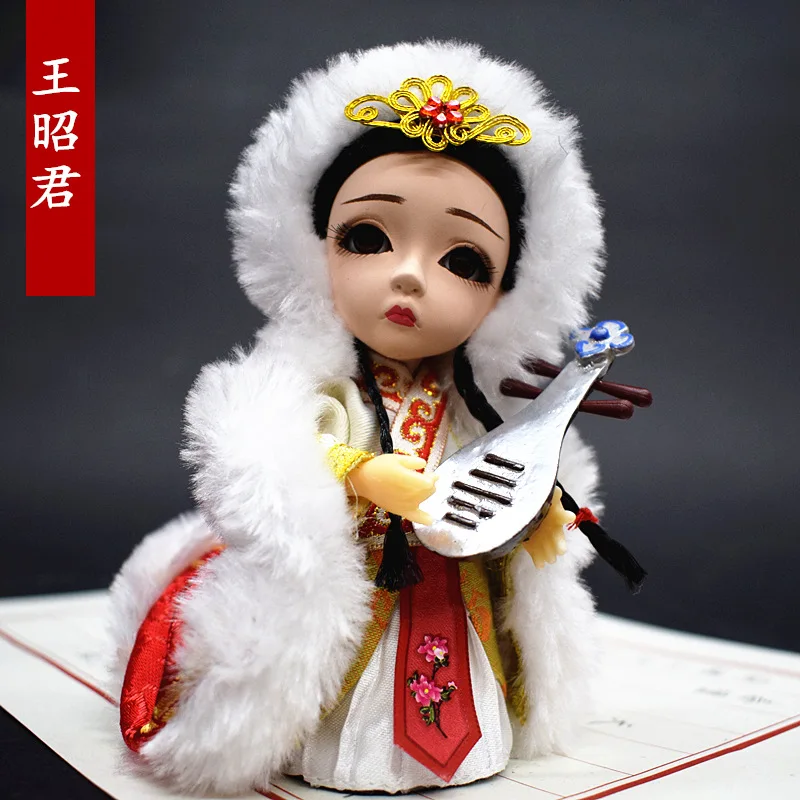 Chinese Style Silk Figure Peking Opera Handcraft Beijing Opera Model ...