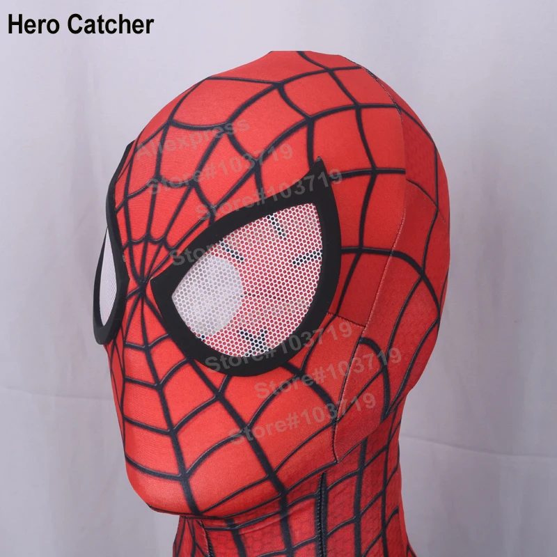 Hero Catcher High Quality S M L Xlnew Comic Spiderman Mask Amazing