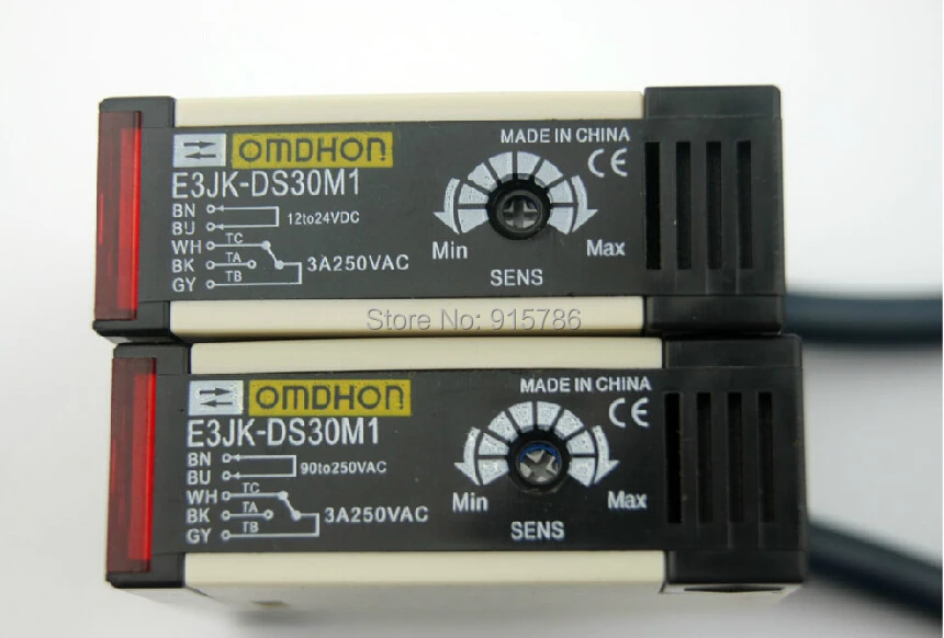Diffuse-photoelectric-sensor-E3JK-DS30M1-12-24VDC-90-250VAC-infrared ...