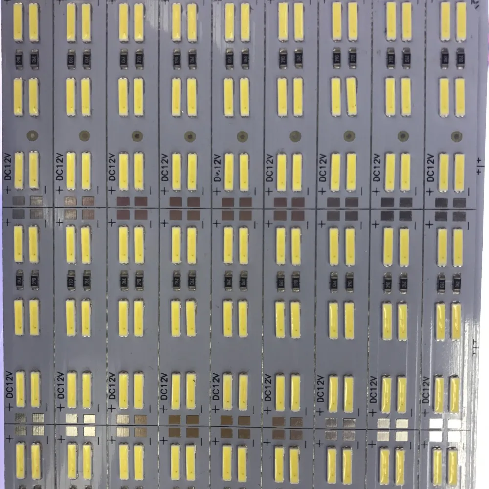 Zener Chip de Espitar SMD 8520 7020, tira de led dura de 50cm, 100cm ...