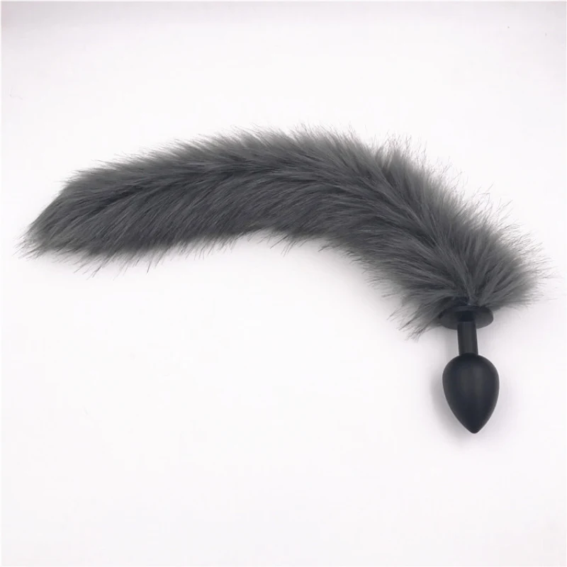 Anal Plug Fox Tail Metal Butt Plug Tail Sex Products Anal Dilatatio