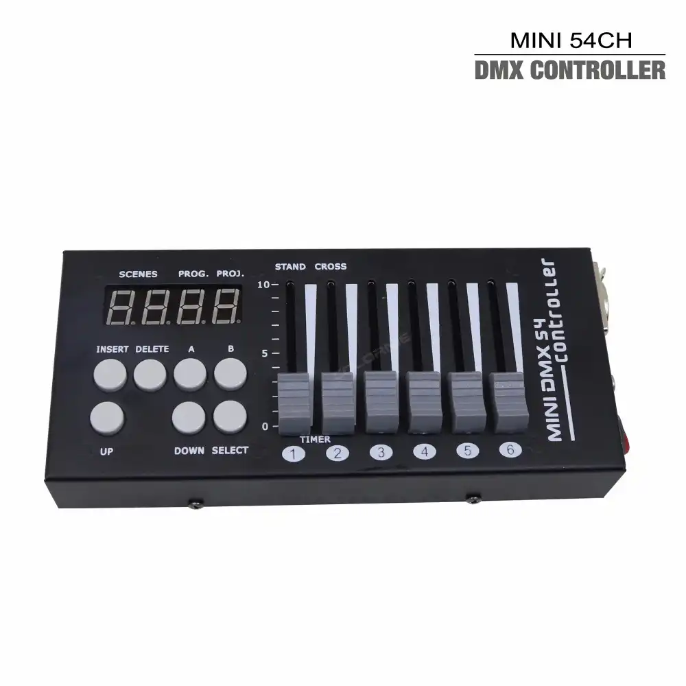 Promotion! MINI DMX Controller 54 Channel DMX Dimmer Console For Stage ...