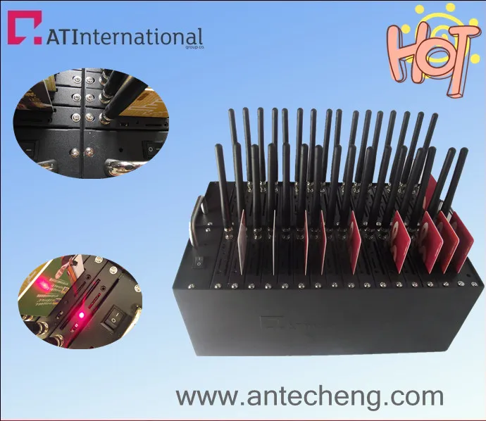 Antecheng Cheap Hot Sale 32 Port Modem Pool for Bulk SMS Service, Multi ...