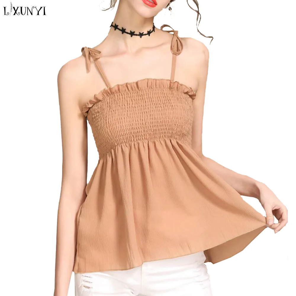 Buy Lxunyi Women Camis Tops Summer Sexy Backless