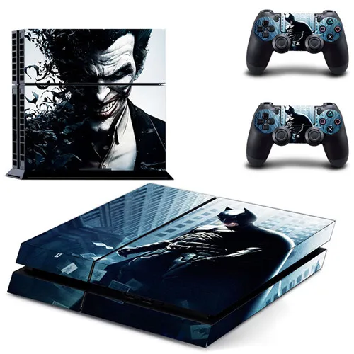 Batman and Joker PS4 Skin Sticker Console Cover DPTM0150 - ConsoleSkins.co