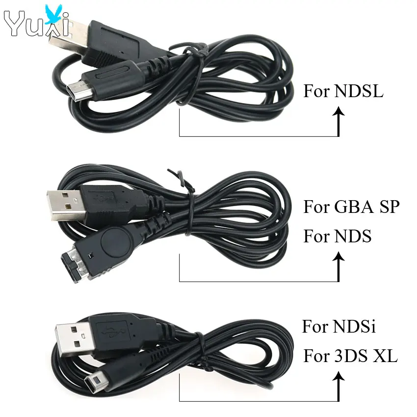 YuXi Cable de carga USB para Nintendo DS Lite, para NDSL, NDSi, NDS ...