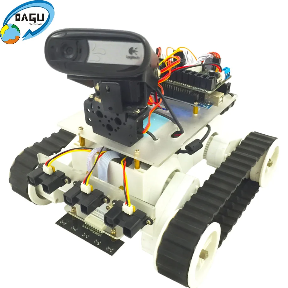 WiFi Rover 5 Tank With Camera Kit Tank Robot Chassis-in Programmable ...
