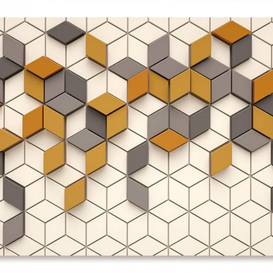3d Geometric Patterns Wallpaper