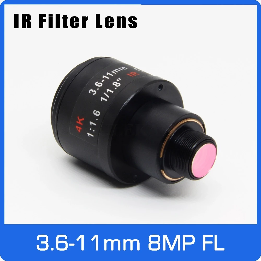 8megapixel M12 Mount Varifocal 4k Lens For Imx179/317/377/477 Action/sports Cameras 1/1.8 Inch 3 ...