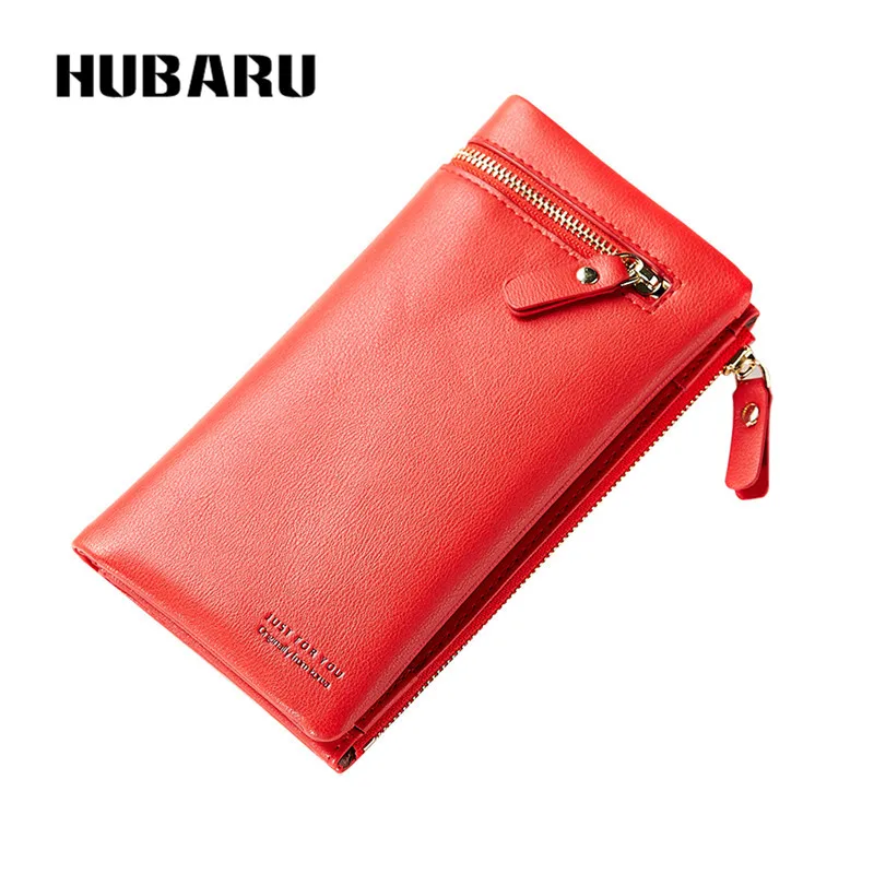 HUBARU New Fashion Women Wallets Snap Closure PU Zipper Wallet Women's ...