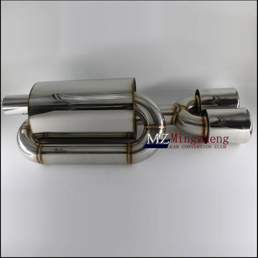Car Accessories S Styling Exhaust Pipe Muffler Stainless Steel Silencer ...