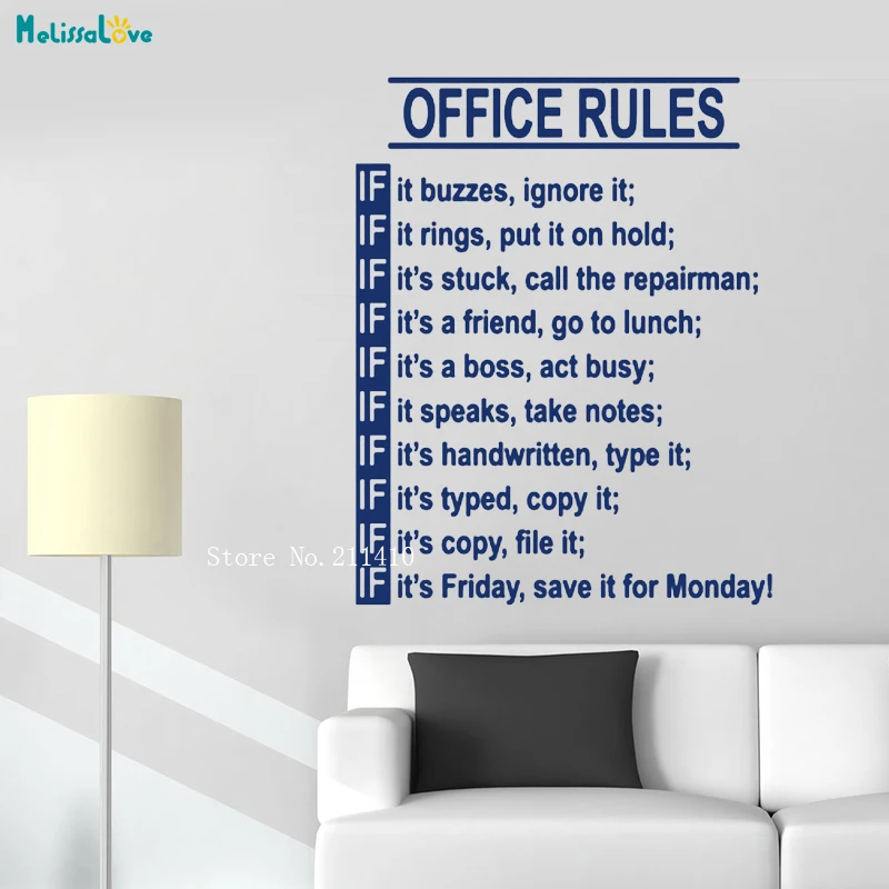 Funny Office Rules