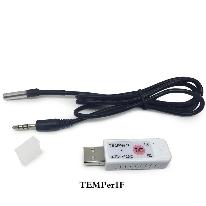 Sensor de pc temper1f usb à prova dwaterproof água termômetro para sala ...