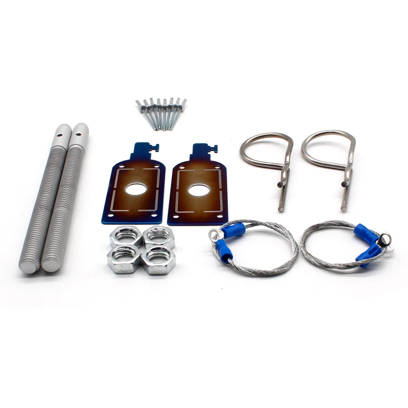 DEFT Universal Car Racing Auto Engine Locks Bonnet Locking Hood Star ...