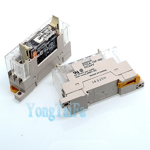 G7SA 2A2B DC24V + P7SA 10F ND Safety relays with base frame for omron ...