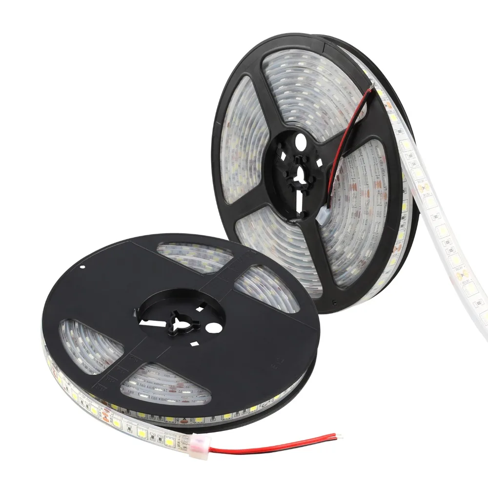 5050 LED Strip IP67 Waterproof 5M/roll 60LED/M flexible strip for ...