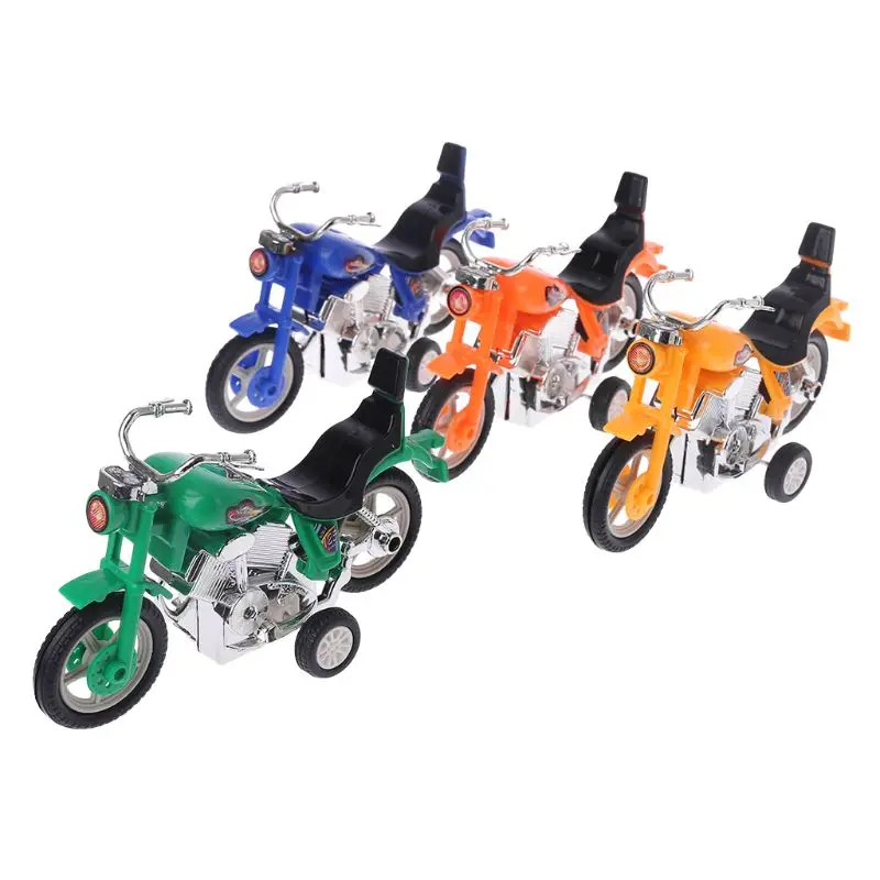 Baby Wind Up Toy Pull Back Motorcycle Inertial Motorbike Motor Bike ...