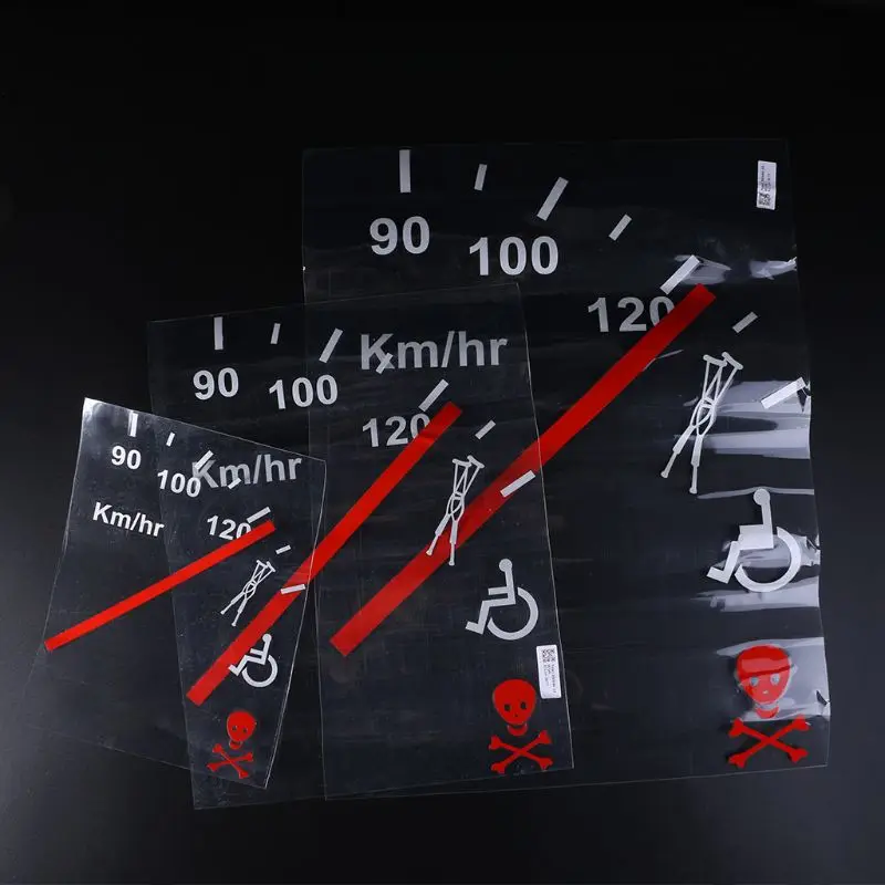 Speeding Safe Warning Funny Speedometer Car Decal Sticker Vinyl Window ...
