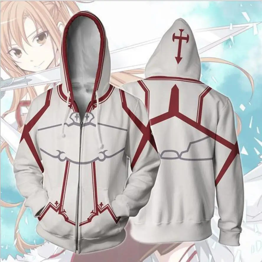 Anime Sword Art Online Yuuki Asuna Cosplay Costume - AllCosplay.com