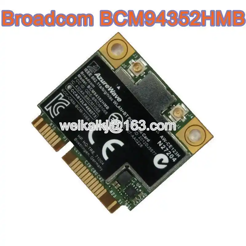 BroadCom BCM4352 BCM94352HMB Половина мини PCIe PCI-express ...